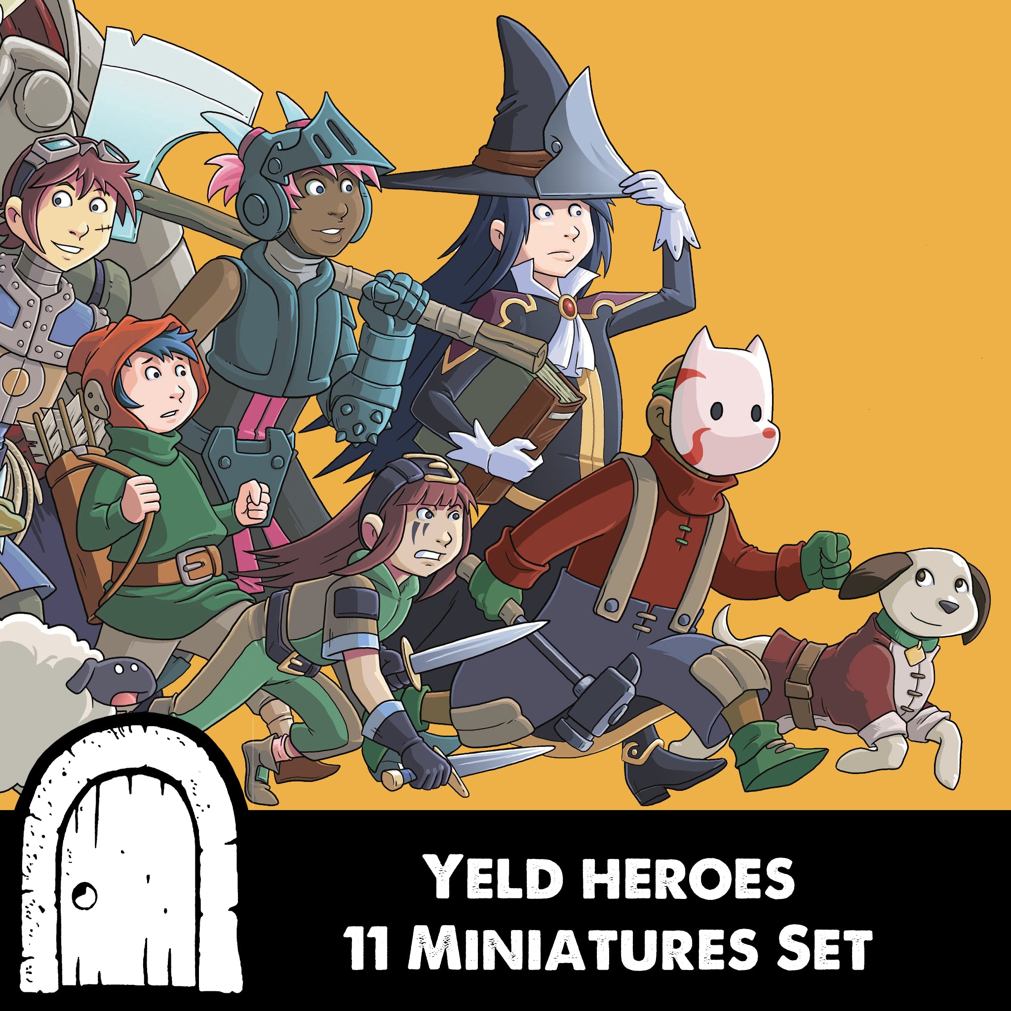 Yeld Mini Set: Heroes – Yeld Stuff